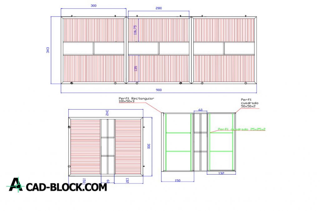CAD Fire station gate DWG - Download Autocad Free CAD Blocks